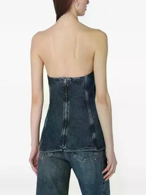 AGOLDE Lara Strapless Corset Top