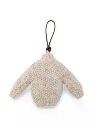 Fabiana Filippi Sequin-embellished Knitted Keyring