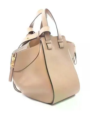 Loewe 2016-2026 Small Grained Calfskin Drawstring Hammock Bag Satchel