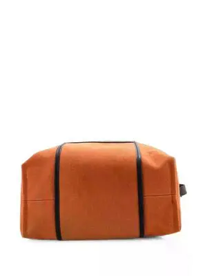Hermès Etriviere Pocket Toile And Leather 27 Tote Bag