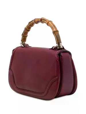 Gucci 2016-2026 Medium Calfskin New Bamboo Satchel