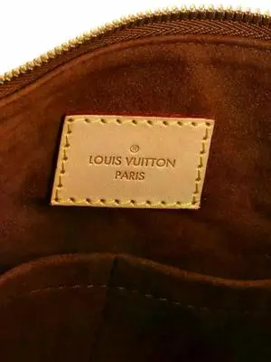 LOUIS VUITTON Pallas Tote Monogram Canvas With Leather Shoulder Bag