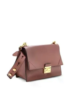 Fendi Kan U Leather Medium Shoulder Bag