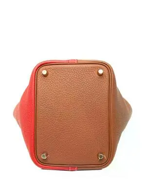 Hermès 2020 Clemence Picotin Lock 18 Casaque Handbag - Brown