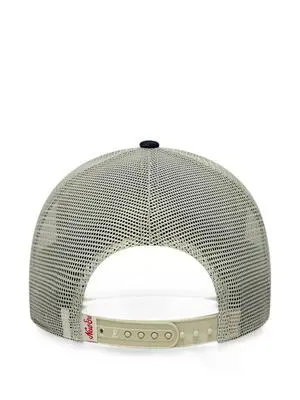 New Era Logo-patch Mesh-panel Trucker Cap - Blue