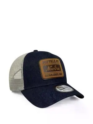 New Era Logo-patch Mesh-panel Trucker Cap