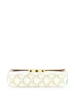 Celine Triomphe East-west Triomphe Coated Canvas Shoulder Bag