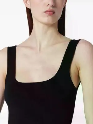 ENTIRE STUDIOS Square-neck Knit Midi Dress