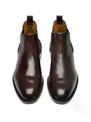 Officine Creative Silent 003 Leather Chelsea Boots