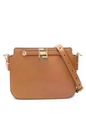 Fendi 2010s Small Touch Leather Shoulder Bag
