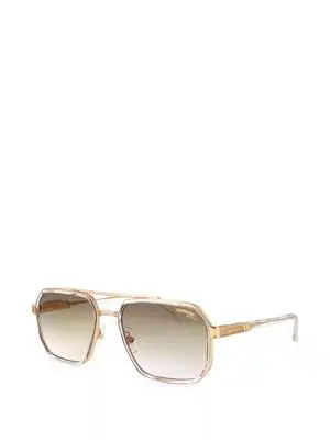 Carrera Eyewear Geometric-frame Sunglasses - Gold