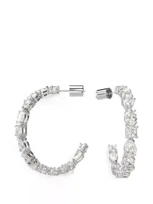 SWAROVSKI Mesmera Crystal-embellished Hoop Earrings