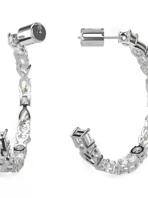 SWAROVSKI Mesmera Crystal-embellished Hoop Earrings
