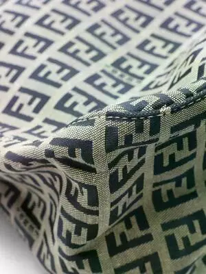 Fendi 2000s Zucchino Mamma Bucket Shoulder Bag