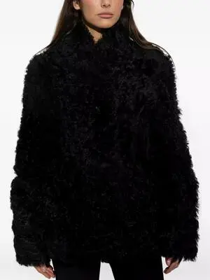 BY MALENE BIRGER Adeline Reversible Leather Coat