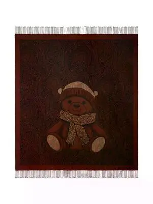Etro Teddy Bear Jacquard Blanket