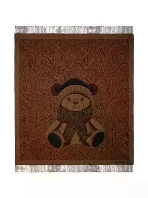 Etro Teddy Bear Jacquard Blanket