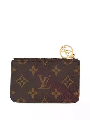 LOUIS VUITTON 2000-2026 Monogram Romy Card Holder - Brown