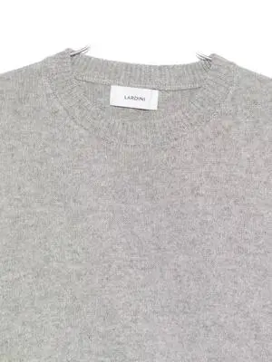 LARDINI Ribbed-trim Crew-neck Sweater