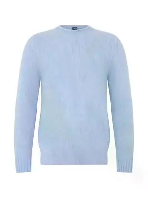 Fedeli Crew-neck Sweater - Blue