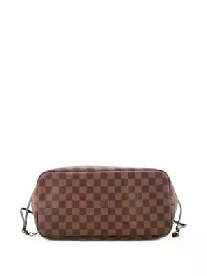 LOUIS VUITTON Neverfull Damier Mm Tote Bag - Brown