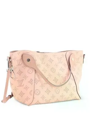 LOUIS VUITTON Hina Handbag Mahina Leather Pm Shoulder Bag - Pink