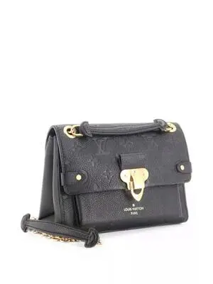LOUIS VUITTON Vavin Handbag Monogram Empreinte Leather Bb Crossbody Bag - Black
