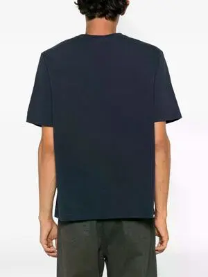 Maison Kitsuné Logo-embroidered T-shirt