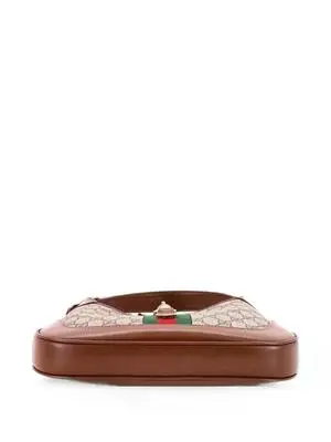 Gucci Jackie 1961 Gg Coated Canvas Small Hobo Bag