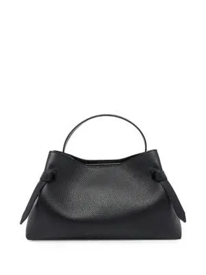 Yuzefi Gyoza Pebble-grain Leather Handbag