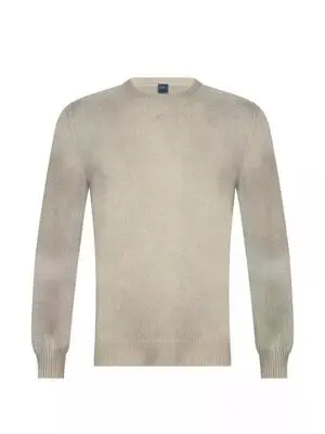 Fedeli Crew-neck Cashmere Sweater - Neutrals