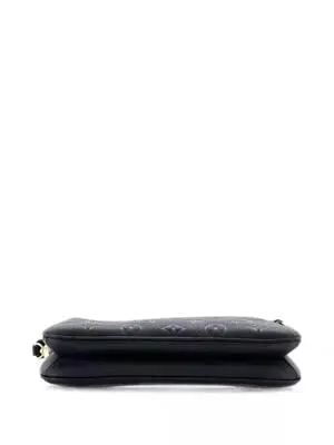 LOUIS VUITTON Liv Pochette Monogram Empreinte Leather Shoulder Bag