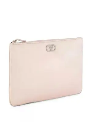 Valentino Garavani Vlogo Signature Crystal Clutch Bag