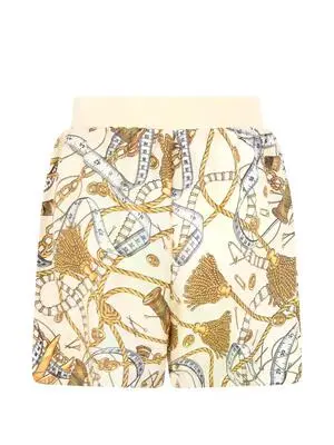 Moschino Tassel-print Shorts
