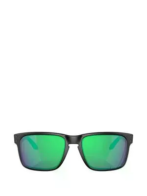Oakley Holbrook Rectangle-frame Sunglasses - Black