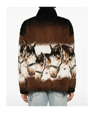 MAISON MARGIELA Horse Print Cardigan