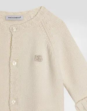 Dolce & Gabbana Logo-embroidered Cardigan