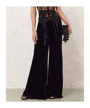 Zimmermann Ascent Velvet Relaxed Pants