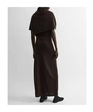 TOTEME Long Knit Skirt Fondante