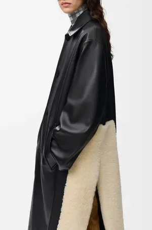 Loewe Coat In Nappa Lambskin