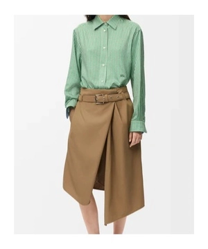 Loewe Belted Asymmetric Skirt