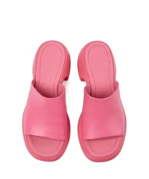 Camper Leather Sandals For Women - Pink