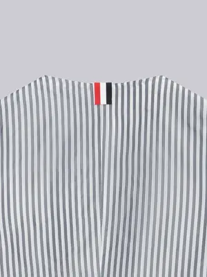 Thom Browne Super 120's Twill 5-button Vest