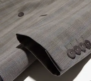 Gucci Prince Of Wales Wool Jacket - Gray
