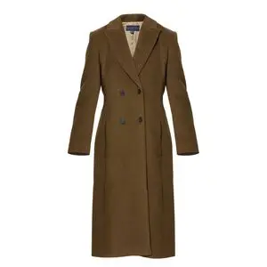 HELEN MCALINDEN Beryl Soft Umber Coat