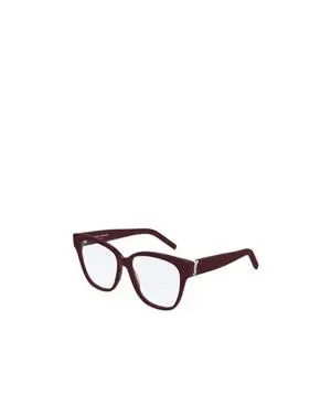 Saint Laurent Square Frame Glasses - White