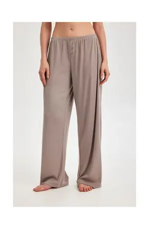 BEACH LIFE BY GOTTEX Summer Lounge Pointelle Wide Leg Pant