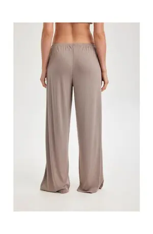 BEACH LIFE BY GOTTEX Summer Lounge Pointelle Wide Leg Pant
