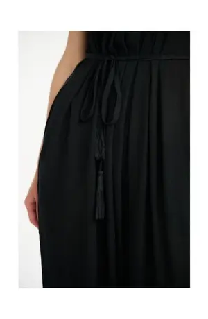 BEACH LIFE BY GOTTEX Resort Balloon Pant Jumpsuit Cover-up - Black