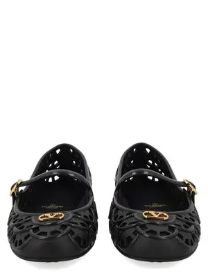 Valentino Garavani Ballerina "ondette" Con Motivo Scallops